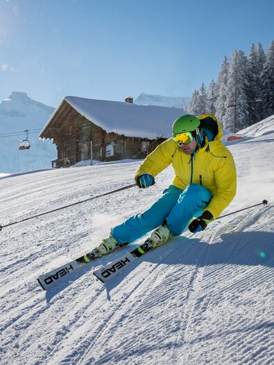 Skiing and mountain biking in the Bernese Oberland